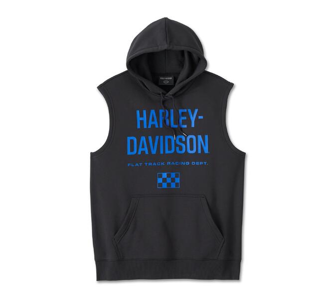 Sweat à capuche sans manches Racer pour hommes - Léo Harley-Davidson®